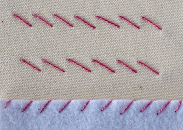 Tutoriel vidéo de broderie au point de fouet